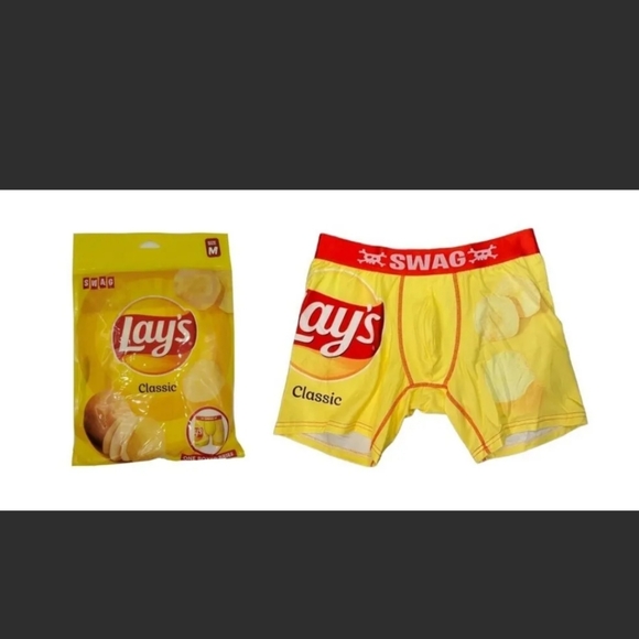 SWAG | Underwear & Socks | Lays Potato Chips Boxer Briefs In Gift Box ...
